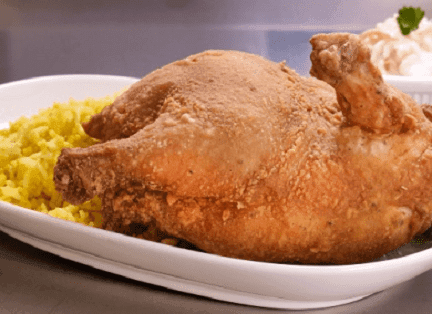 Fried Half Chicken Rice – Yummy & Niche